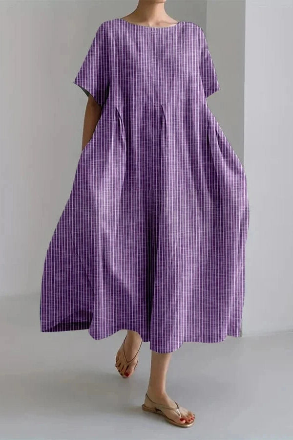 Wisteria Breeze – Tummy Coverage Dress – Elise-Mimosa